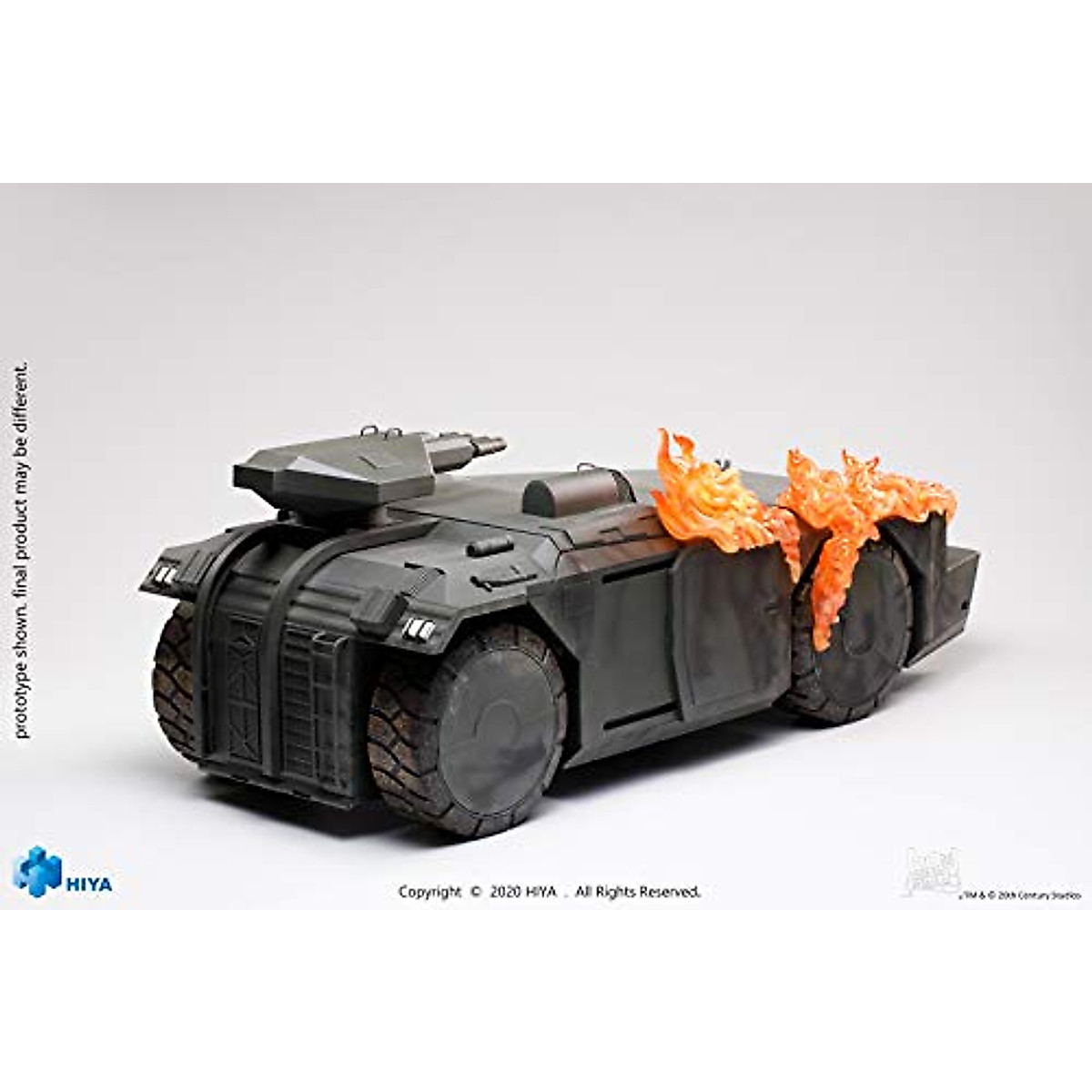 Hiya Toys Aliens: Burning Armored Personnel Carrier 1:18 Scale Vehicle, Multicolor