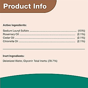 NaturVet Natural Horse Spray Repellant – For Horses Coat, Legs, Shoulders & Neck – Includes Citronella, Rosemary, Cedar Oils – Herbal Fragrance for Horses – 32 Oz.
