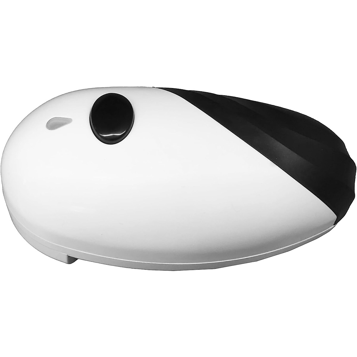 LEQOS Electric Can Opener For Kitchen One Touch Automatic Can Opener Electric for Any Size Can Hands Free Battery Operated Can Opener For Seniors Arthritis Smooth Edge Portable Food-Safe (Dark Black)