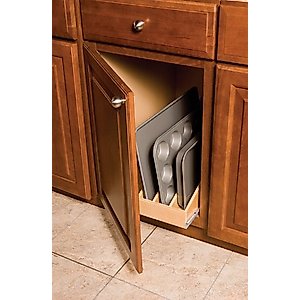 Omega/National T3194MNL1 5" Wide Wood Pullout Tray Divider