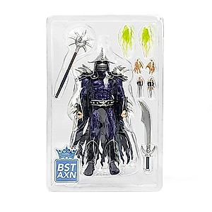 The Loyal Subjects Teenage Mutant Ninja Turtles BST AXN Limited Edition SDCC 2023 Super Shredder Glow-in-The-Dark 8-inch XL Action Figure