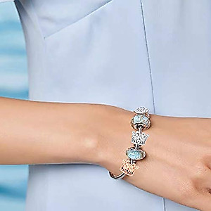 16 PCS Crown Beads, Crown Spacer Beads, Crown Pendant Inlaid with Zircon Loose Beads, for Bracelet Necklace Jewelry DIY Accessories