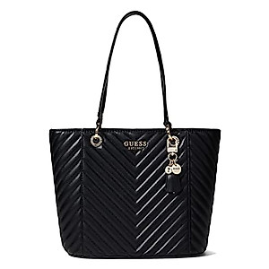 GUESS Noelle Small Elite Tote Black 1 PROCESSING PROCESSING
