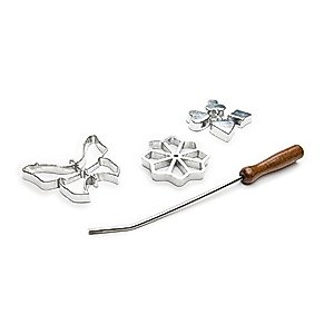 Fox Run Rosette Set, Cast-Aluminum, 4-Piece