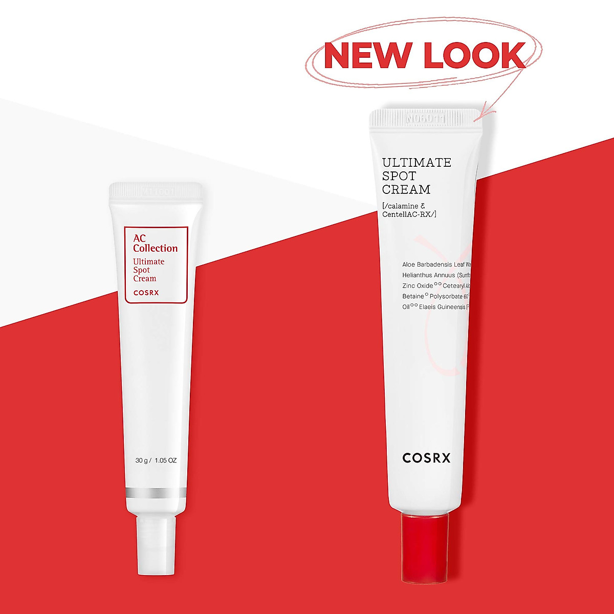 COSRX AC Collection Ultimate Spot Cream, 1.05 fl.oz / 30g, Acne Spot Treatment, Animal Testing Free, Paraben Free, Korean Skin Care