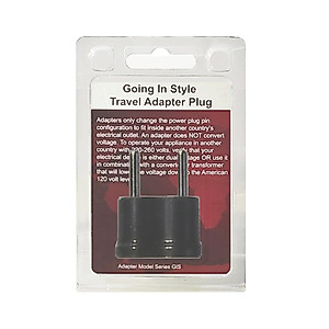 VCT VP-5 Israel Adapter Plug Converts USA Plug to Israel Plug