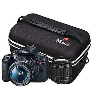 Mchoi Camera Case Fits for Canon EOS Rebel T7 DSLR Camera and 18-55mm Lens, Case Only