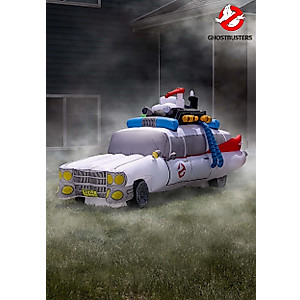 Fun Costumes Ghostbusters Ecto-1 Inflatable Halloween Decoration, Outdoor Inflatable Ghostbusters Decoration