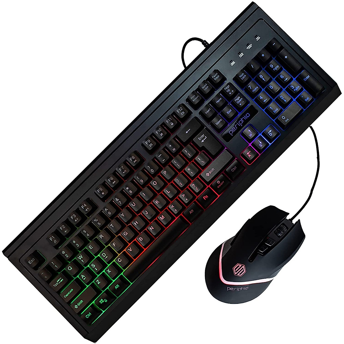 HP 600G1 Desktop Computer PC w/ RGB Lighting | Intel Quad Core i5 | 8GB DDR3 RAM | 240GB SSD | WIFI + Bluetooth | RGB Mouse + Keyboard | Windows 10 (Renewed)