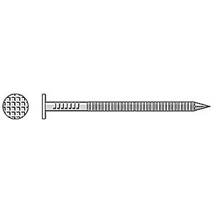 Simpson Strong Tie S6SND1 Siding Nail, 6D X 2 in, 0.095 in Shank, 304 Stainless Steel, 2&quot