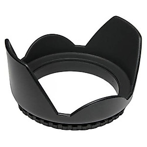 52mm Rubber Lens Hood for Canon EF 50mm f/1.8 II Lens and Canon EF 50mm f/1.8 STM Lens
