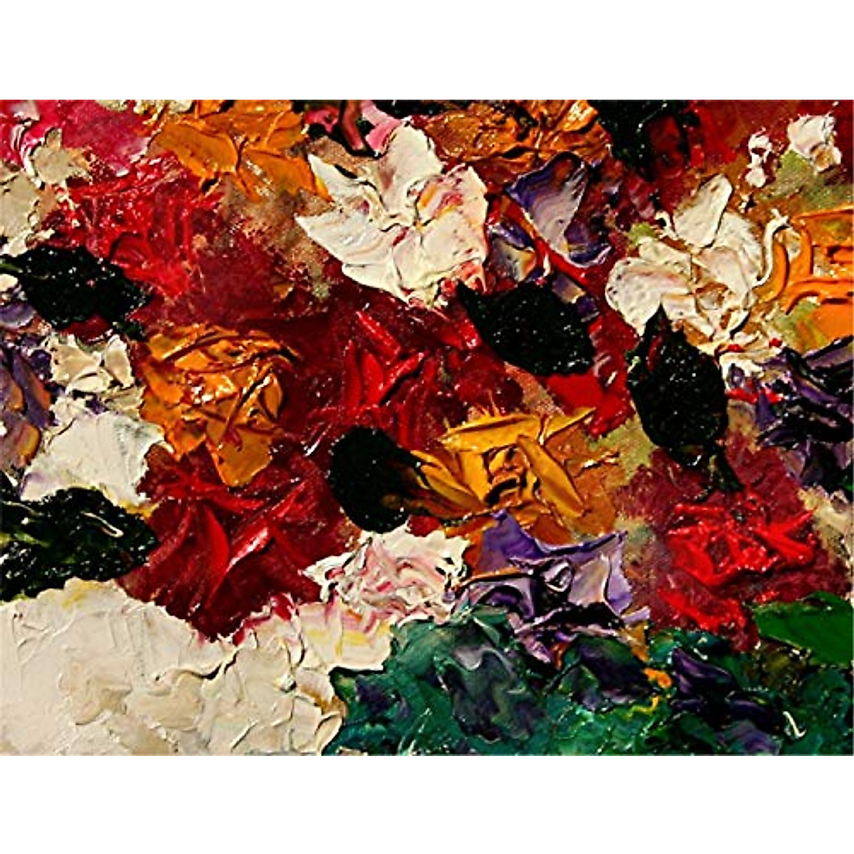 (SOLD) Romantic - rose flower still life by internationally renown painter Andre Dluhos