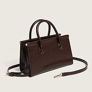 Chloe soo Women Leather Shoulder Bags Crossbody Bag Clutch Purse Tote Handbag Retro Classic Purse 37