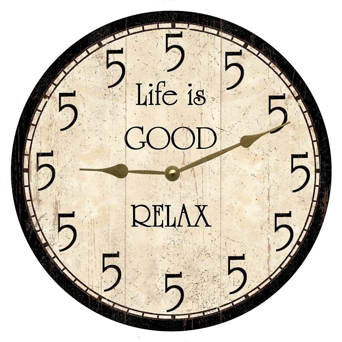 Personalized Five O'Clock Somewhere Clock