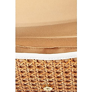 Lilly Pulitzer ST. Barts Cane Clutch Natural One Size