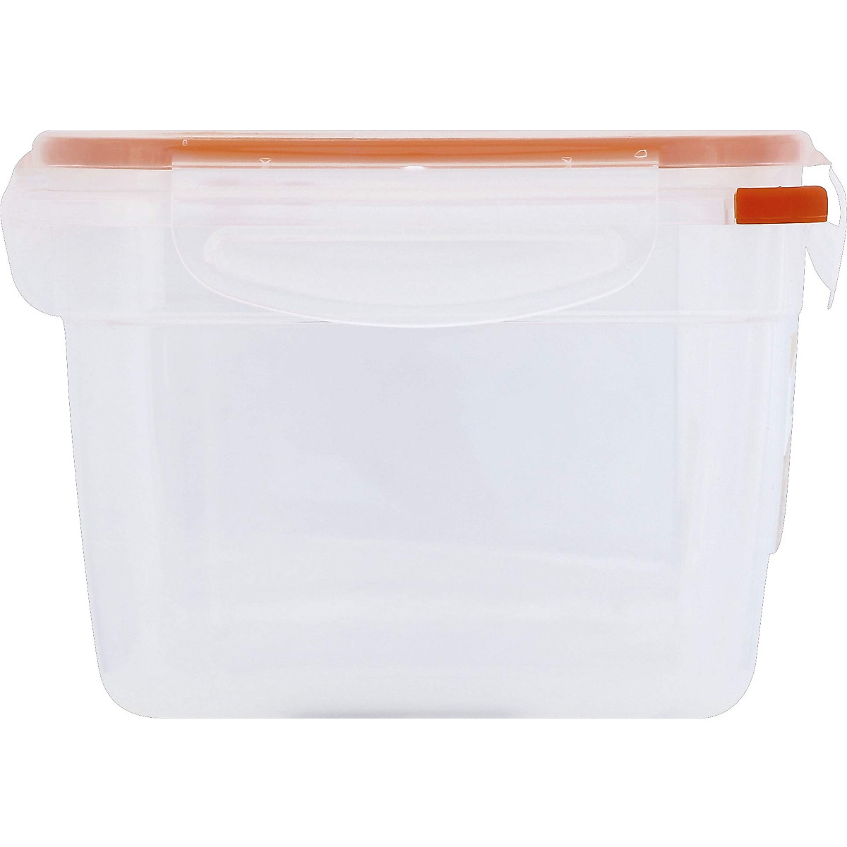 Sterilite 12.0 Cup Rectangle Ultra-Seal Food Storage Container, 6.63", Orange
