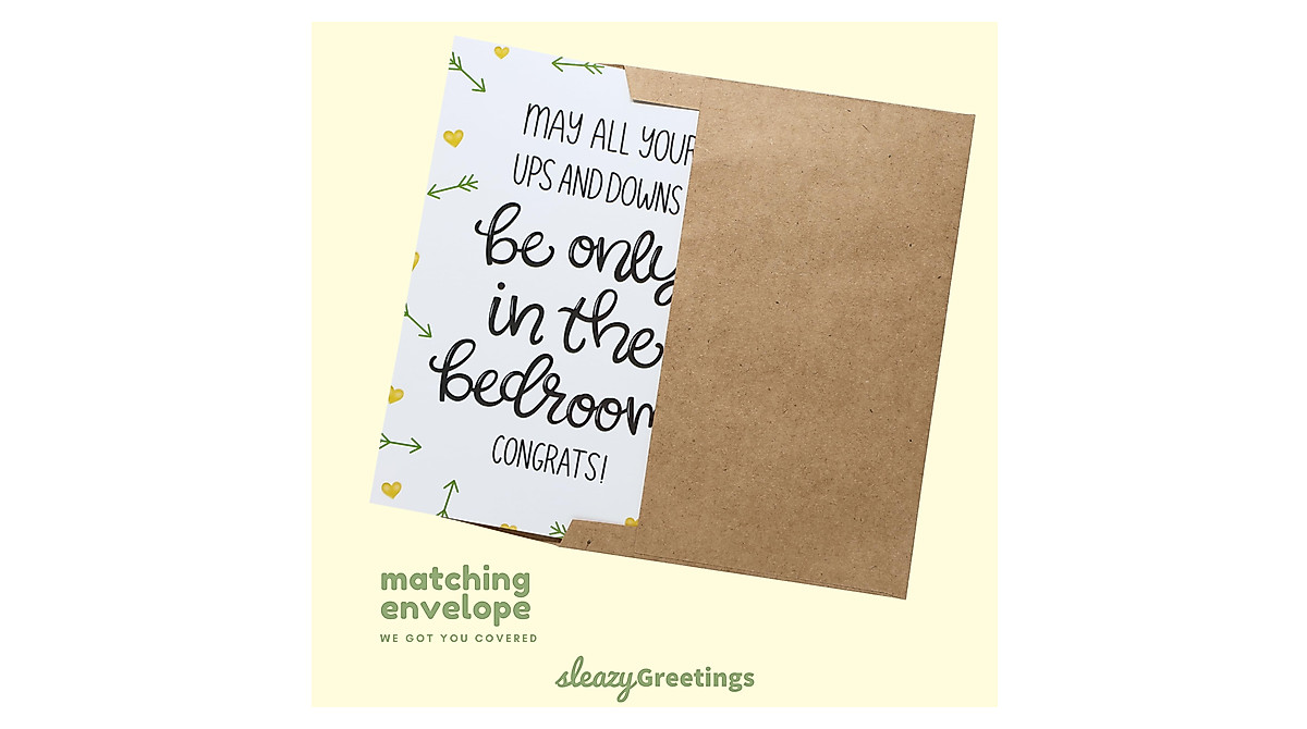 Funny Wedding Engagement Card for Bachelorette Bridal Shower