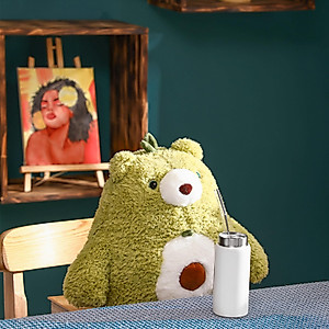 HyDren 13.8 Inches Avocado Stuffed Animal Bear Plush Pillow Soft Plush Avocado Hugging Kawaii Bear Stuffed Toy Cuddle Bear Cute Green Avocado Plushie for Boys Girls Birthday Gifts