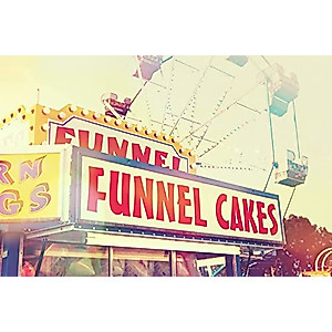 Funnel Cake Kit Deluxe Bundle- Includes Funnel Cake Mix, Ring, Dredge, and 1lb Confections Sugar - Funnel Cake Maker Machine - Carnival Food Makers