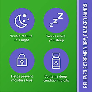 O'Keeffe's Working Hands Night Treatment Hand Cream, 3 oz Tube, (Pack of 2)