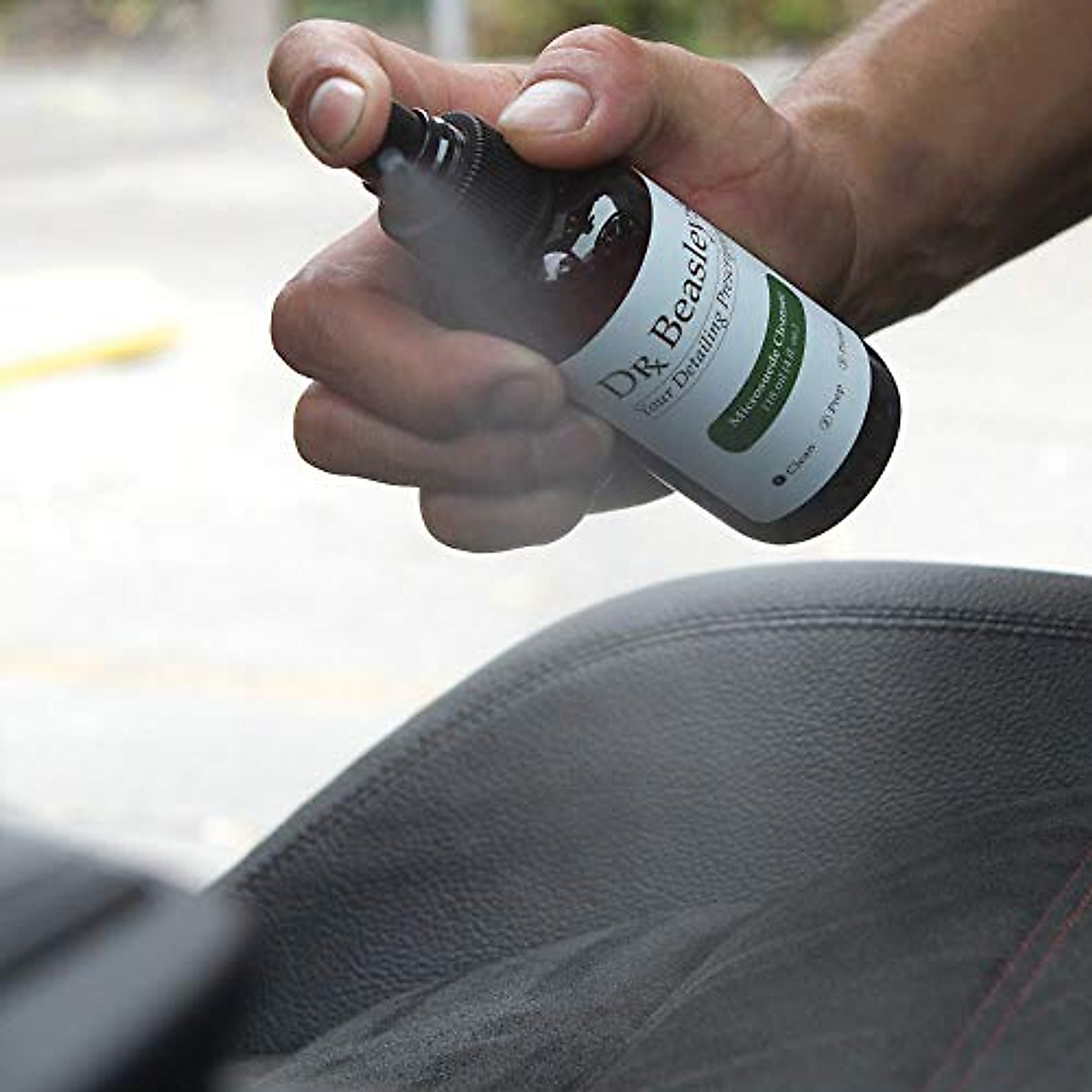 Dr. Beasley's - I14D04 Microsuede Cleanser - 4 oz., Removes Stains, Works on Ultrasuede or Faux Suede