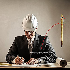 Tungsten Carbide Tip Scriber Marking Engraving Pen for Stainless Steel, Ceramics and Glass Carving (Gold)