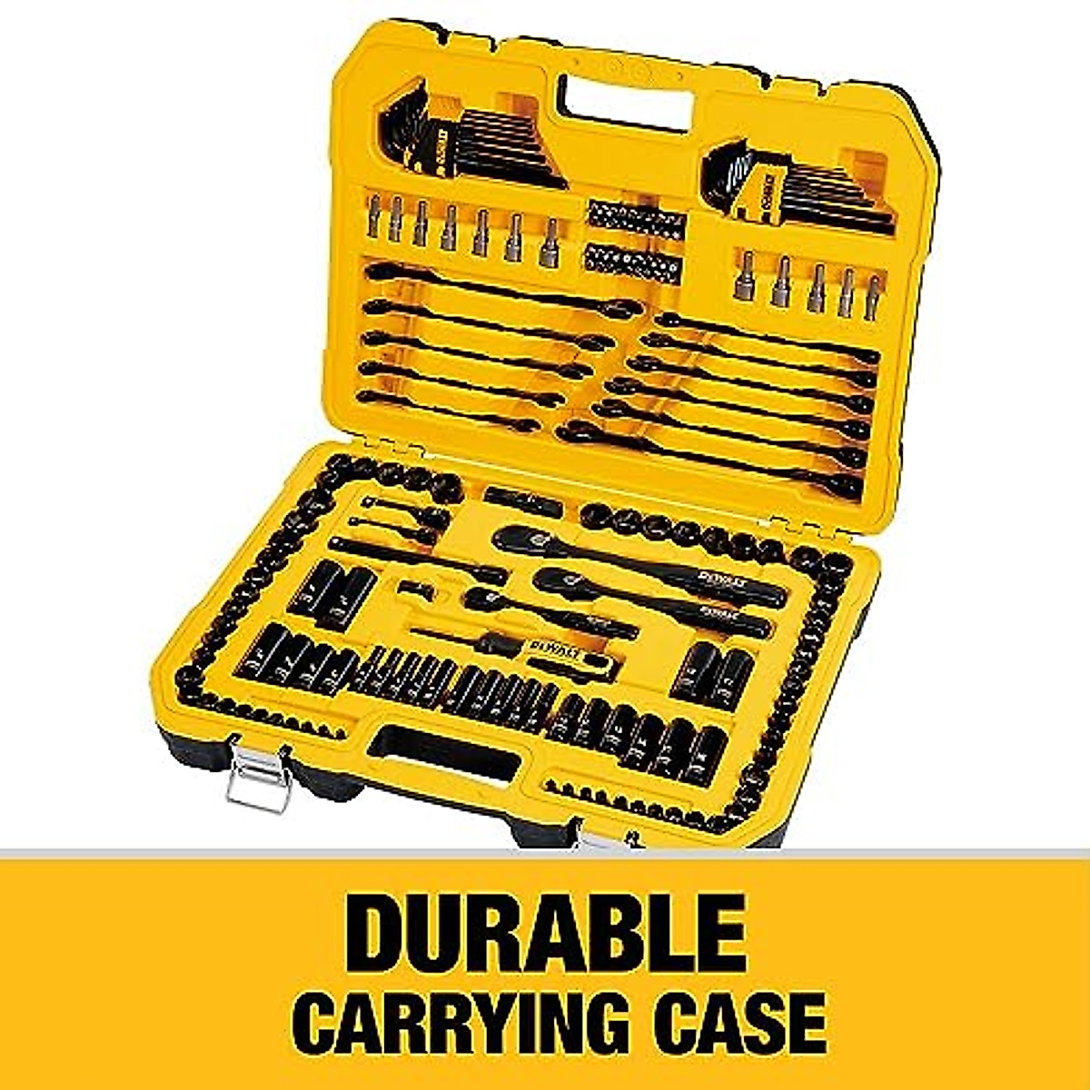 DEWALT Mechanics Tool Set, 184 Pieces (DWMT45184)