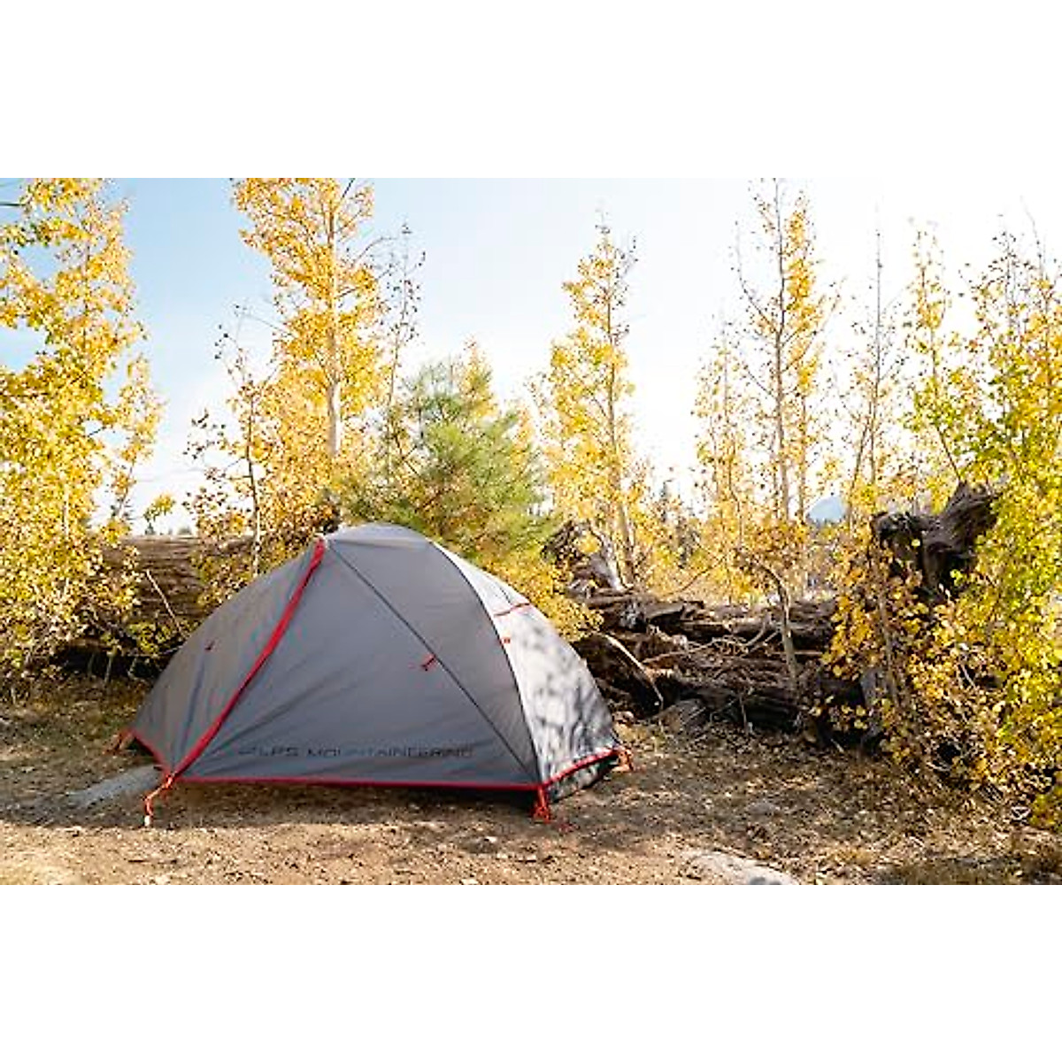 ALPS Mountaineering Helix 1-Person Tent, Charcoal/Red