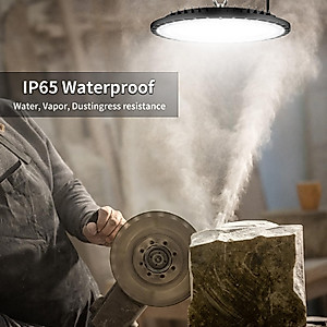 200W UFO LED High Bay Light, High Bay LED Lights 30,000LM(800W MH/HPS Eqv.) 110V~277V UL Certified Plug with Safety and high Brightness, Suitable for Commercial