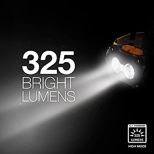 Energizer Hardcase LED Headlamp, Water Resistant Hard Hat Headlamp for Construction Work, Camping and Emergency Light, Includes Batteries, Pack of 1