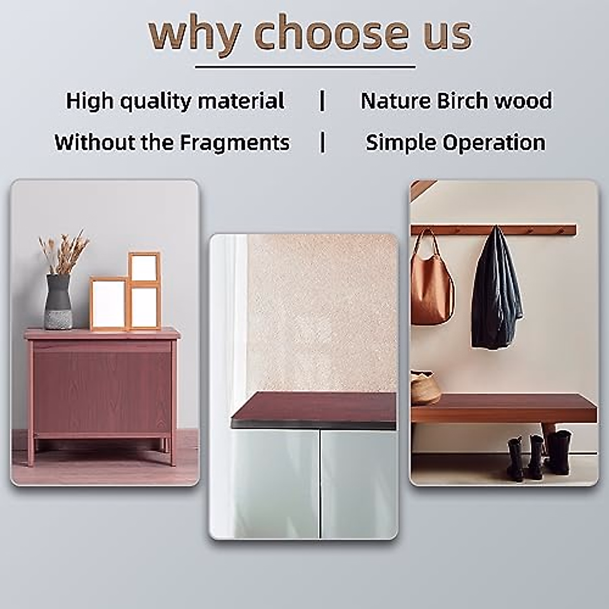 ZYJT Cherry Wood Veneer, 3D Texture Laminate 24" x 48" Non Glued Flexible Durable PVC Wood Veneer Sheets Panels for DIY Table Cabinet Furniture Decorative