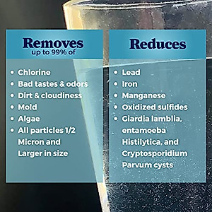 Everpure 2H-L | Aquverse A100 | Pentair S-54 Replacement Filter Cartridge for Water Cooler | NSF Certified | 2-Pack