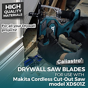 Drywall Cut-Out Saw Blades for Makita Cut-Out Saw - 5 Pack - Caliastro