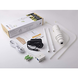 WiFi Extender,WAVLINK AC600 Home Outdoor WiFi Access Point High Power Dual Band 2.4+5G Wireless Router/AP/Wi-Fi Range Extender 3 in 1 Weatherproof with PoE for Courtyard,RV,Campsite…