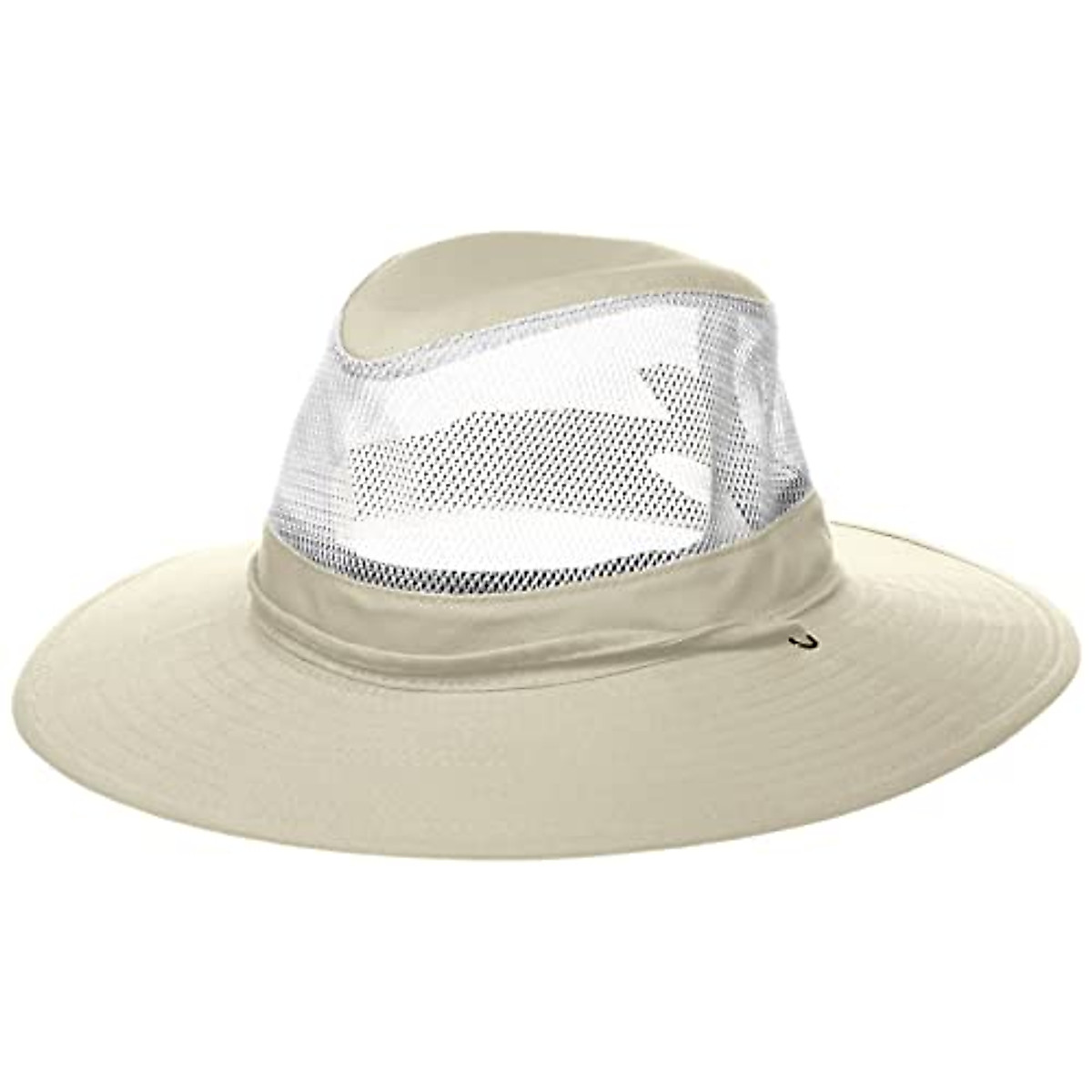 Dorfman Pacific Co. Men's DPC Outdoors Solarweave Treated Cotton Hat, Oatmeal, Medium