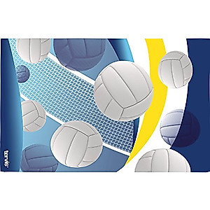 Tervis Made in USA Double Walled Serving It Up - Volleyball Insulated Tumbler Cup Keeps Drinks Cold & Hot, 16oz, Clear