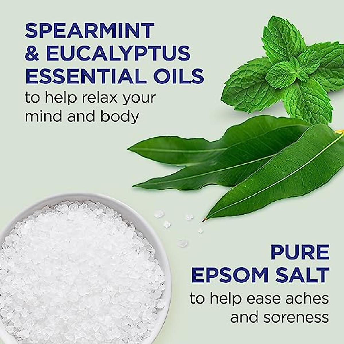 Dr Teal's Foaming Bath with Pure Epsom Salt, Relax & Relief with Eucalyptus & Spearmint, 34 fl oz (Packaging May Vary)