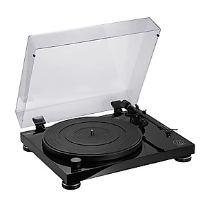 Audio-Technica AT-LPW50PB Fully Manual Belt-Drive Turntable