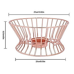 PaNeTnya 2L/2.11qt Round Chafing Dish Buffet Set,Stainless Steel Chafer Buffet Catering Chafers,Food Warming Tray for Parties,Graduation,Events (Red Copper)