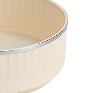 Lazy Susan Turntable Organizer Spice Rack Organizer Large Capacity Rotating Makeup Organizer for Cabinet Table Fridge Storage, White