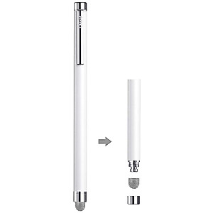 ChaoQ 0.27 Inches (7 mm) Replaceable Mesh Fiber Tips Stylus Pen (Pack of 10)