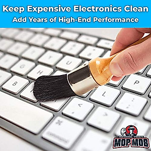 Pro-grade Auto Detailing Brush Kit 12 Pack. Ultra Value Set For Interior and Exterior Car Care. Clean Every Crevice with Gentle, Scratch-Free Natural Detailing Brushes and Heavy-Duty Wire Scrubbers