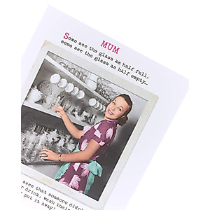 Mother's Day Card Mum Funny - Vintage Photo Mum Card on Mother's Day - Mother's Day Card for Mum - Mother's Day Gifts Card - Happy Mother's Day Card