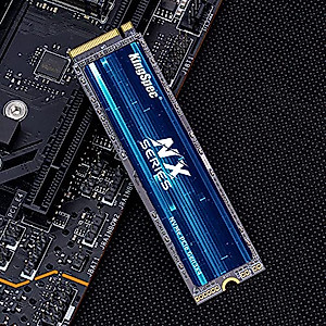 KingSpec 1TB M.2 PCIe SSD 2280, up to 3500MB/s, Internal M2 NVMe Gen 3 Hard Drive with 3D NAND Flash, Compatible with Laptop & PC Desktop