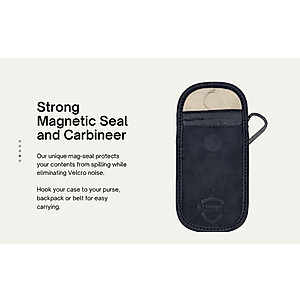 Digital Forensic Evidence Turo Vehicle Rental or Personal Vehicle Anti-Theft Suede Faraday Case with X2 Shielding + Foil Box,Brown