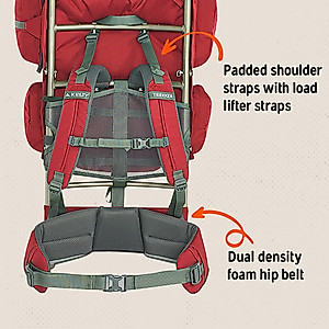 Kelty Trekker 65 Backpack, Garnet Red