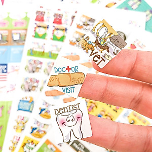 Busy Mom Planner Sticker Collection for Calendars, Planners. Appointment Reminder Stickers, Doctors, School, Birthdays, Play Dates, Events, Scrapbook, Wedding, Vacation | 864 Stickers