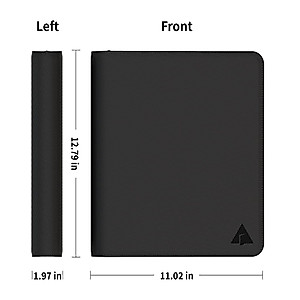 Rayvol Premium Trading Card Binder, 9 Pocket 540 Pockets Binder, Card Collection Album For Sports Cards and TCG