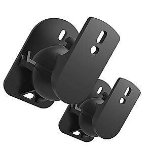 SOLUSTRE Speaker Stand Speaker Stand Heavy Duty Bookshelf Wall stand, suitable for surround sound speakers and satellite speakers Speaker Wall Mount Brackets Audio Accessories Audio Accessories