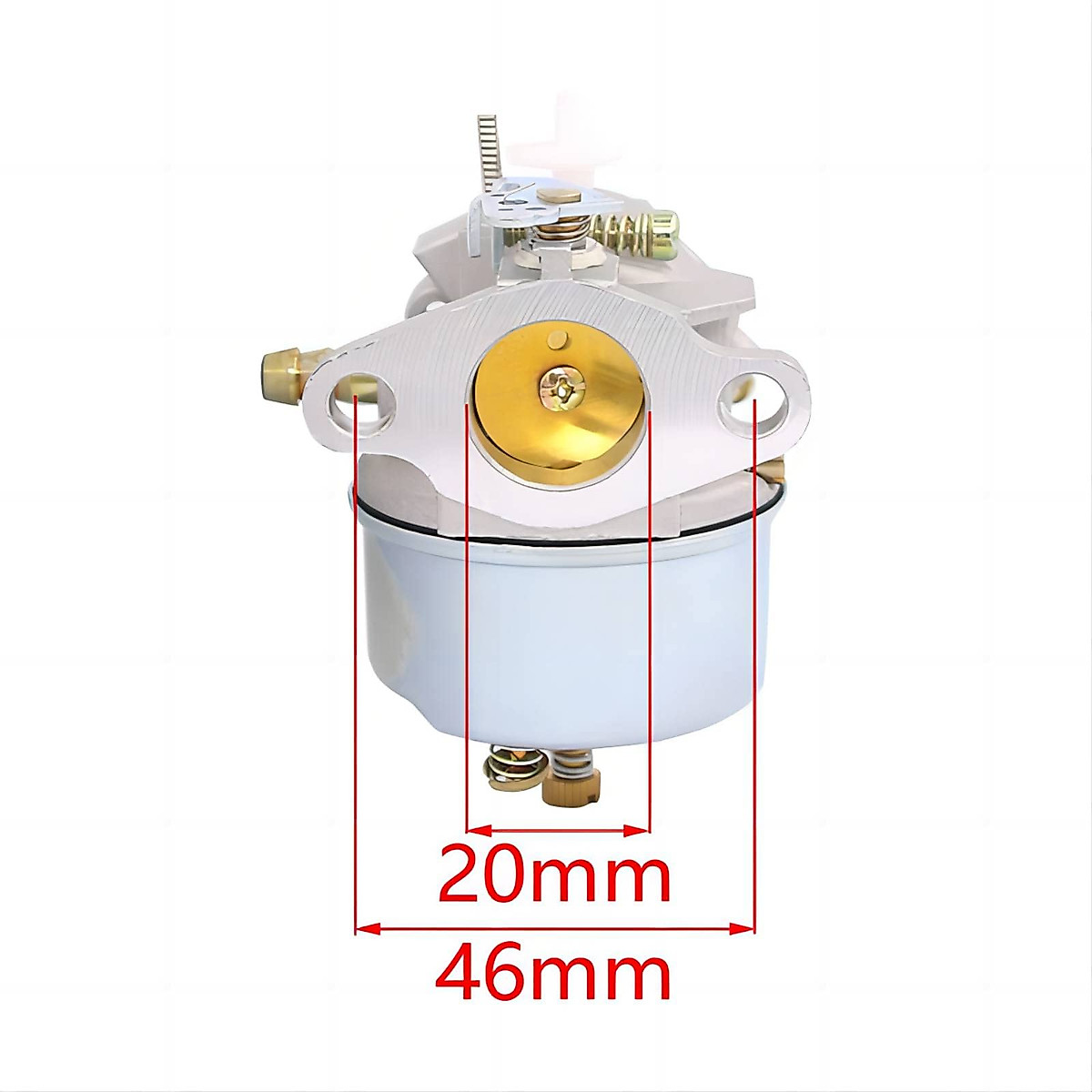 Fremnily 631954 632371 Carburetor compatible with Tecumseh Snow Blower 632371A H50 HSK50 H60 HSK60 H70 H80 HSK70 7HP Snowblower Snowthrower Engine